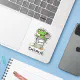 Personalized Oscar the Grouch Scram Sticker | Zazzle