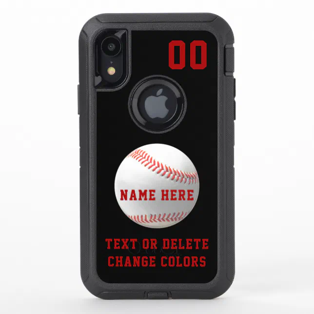 Personalized OTTERBOX Baseball Phone Cases | Zazzle