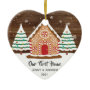 Personalized Our New Home Gingerbread Ornament | Zazzle