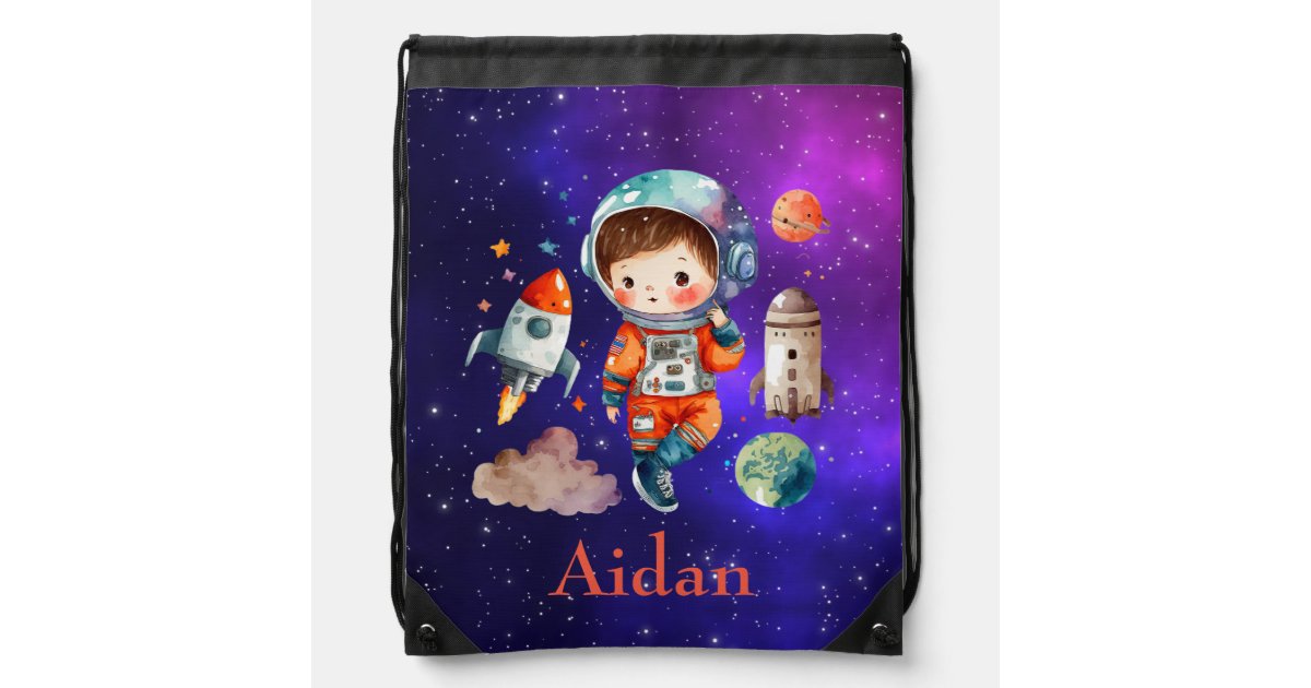 Personalized outer space backpack | Zazzle