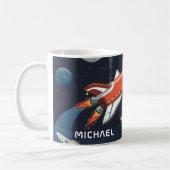 Personalized Outer Space Galaxy Shuttle Travel Coffee Mug | Zazzle