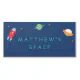 Personalized Outer Space Room Sign | Zazzle