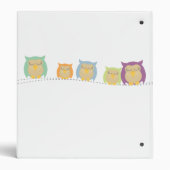 Personalized Owl Binder | Zazzle