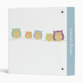 Personalized Owl Binder | Zazzle
