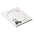 Personalized Panda Bear Tiny Heart Note Pad | Zazzle