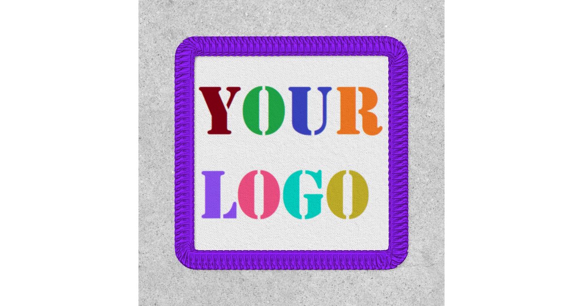 Personalized Patch Example with Your Logo or Photo | Zazzle