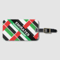 Personalized Patriotic United Arab Emirates Flag Luggage Tag | Zazzle