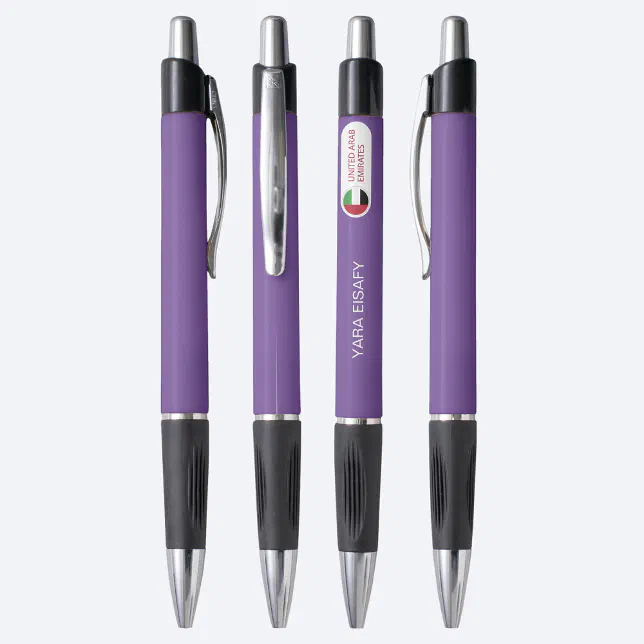 Personalized Patriotic United Arab Emirates Flag Pen | Zazzle