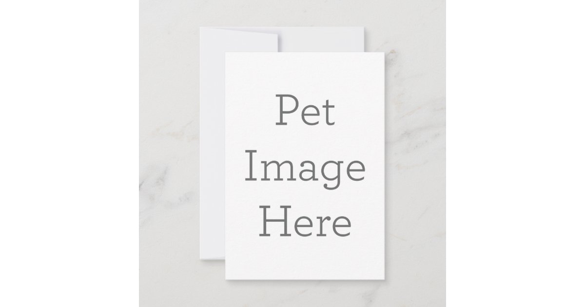 Personalized Pet Thank You Card | Zazzle