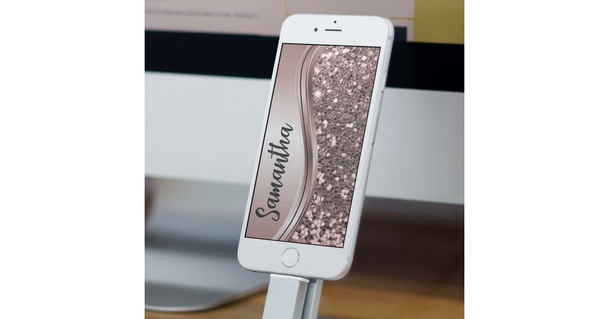 Personalized Phone Wall Paper Poster | Zazzle