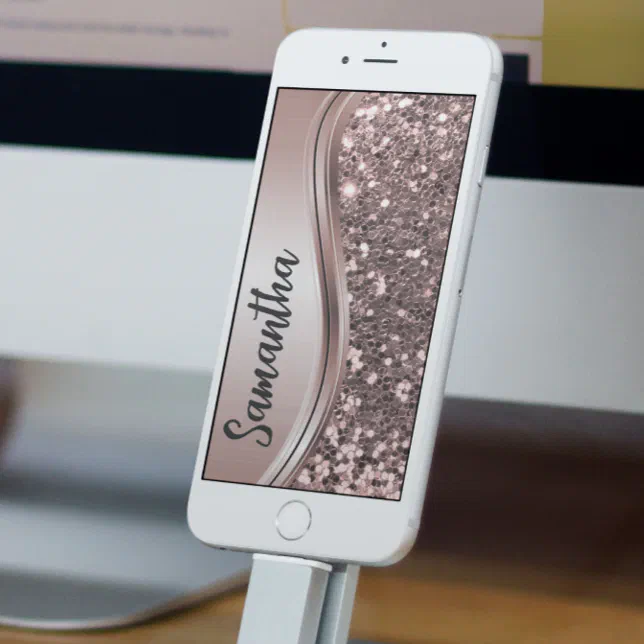 Personalized Phone Wall Paper Poster | Zazzle