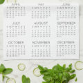 Personalized Photo 2019 Calendar DIY Kitchen Towel | Zazzle