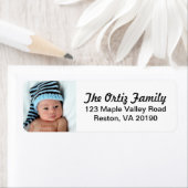 Personalized Photo Address Labels | Zazzle
