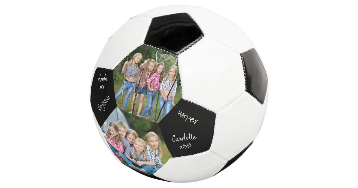 Personalized Photo and Signed Soccer Ball | Zazzle
