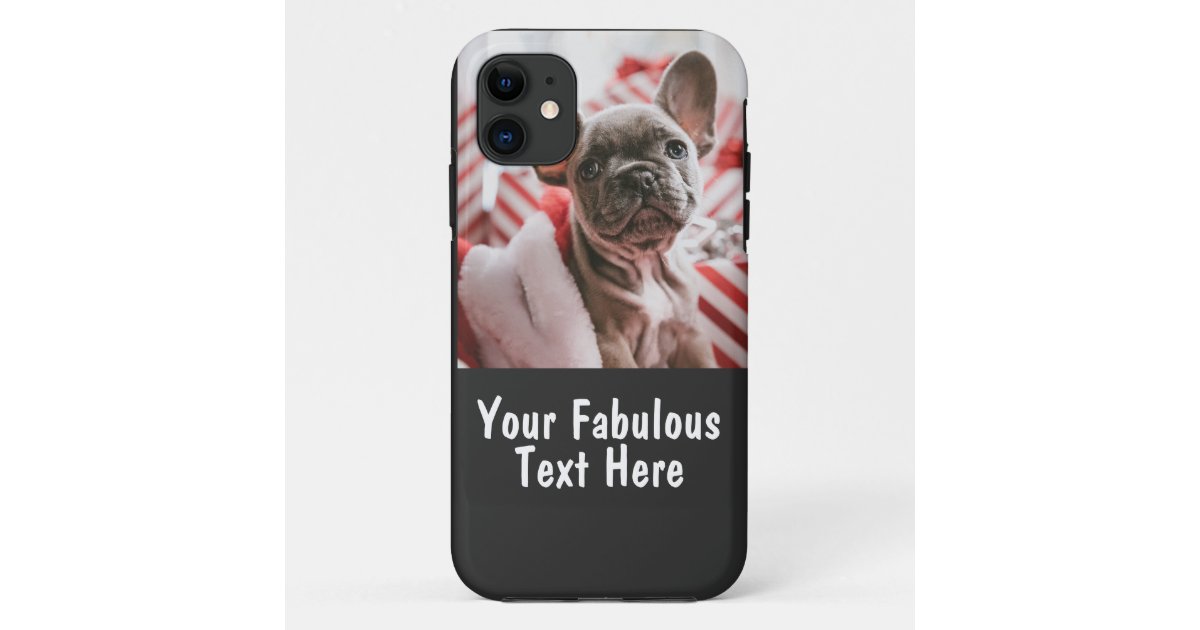 Personalized Photo and Text Case-Mate iPhone Case | Zazzle