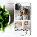 Personalized Photo and Text Photo Collage iPhone Case | Zazzle