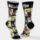 Personalized photo and text socks | Zazzle