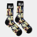 Personalized photo and text socks | Zazzle