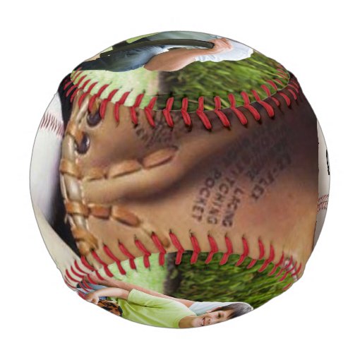 Personalized Photo Baseball | Zazzle