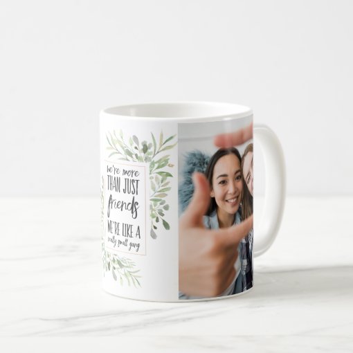 Personalized Photo Best Friends Mug | Zazzle