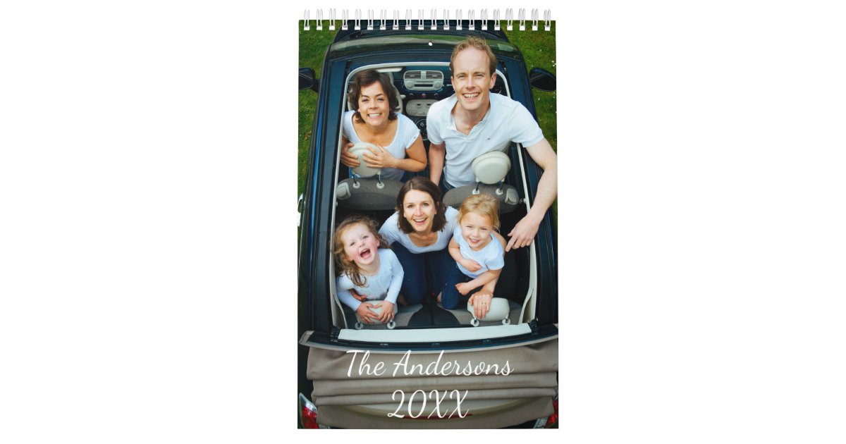 Personalized Photo Calendar | Zazzle