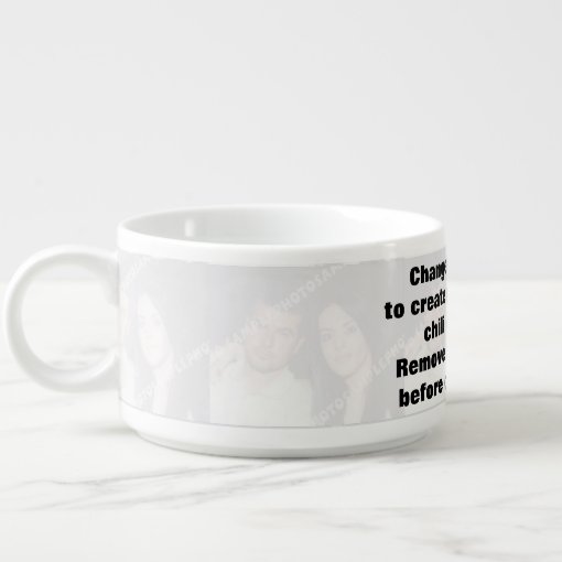 Personalized photo Chili Bowl. Make your own! Bowl | Zazzle