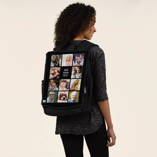 Personalized Photo Collage Backpack | Zazzle