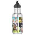 Personalized, Photo Collage Grandma Stainless Steel Water Bottle | Zazzle