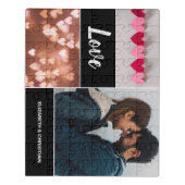 Personalized Photo Collage Love Boyfriend Gift Jigsaw Puzzle | Zazzle