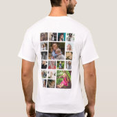 Personalized Photo Collage T-Shirt | Zazzle