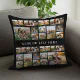 Personalized Photo Collage Throw Pillow | Zazzle