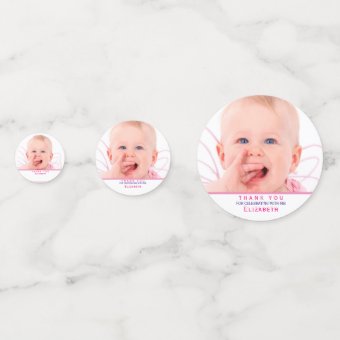 Personalized Photo Confetti | Zazzle