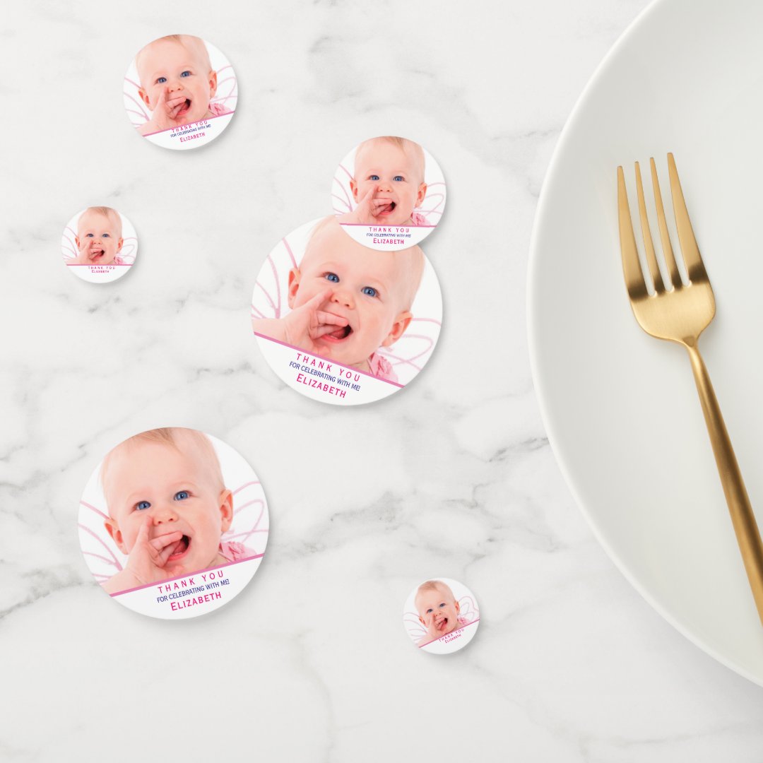 Personalized Photo Confetti | Zazzle