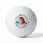 Personalized Photo Custom Text Golf Balls | Zazzle