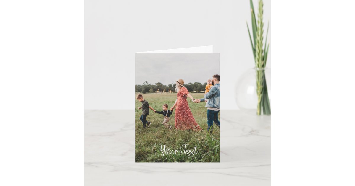 Personalized Photo & Custom Text Template | Zazzle