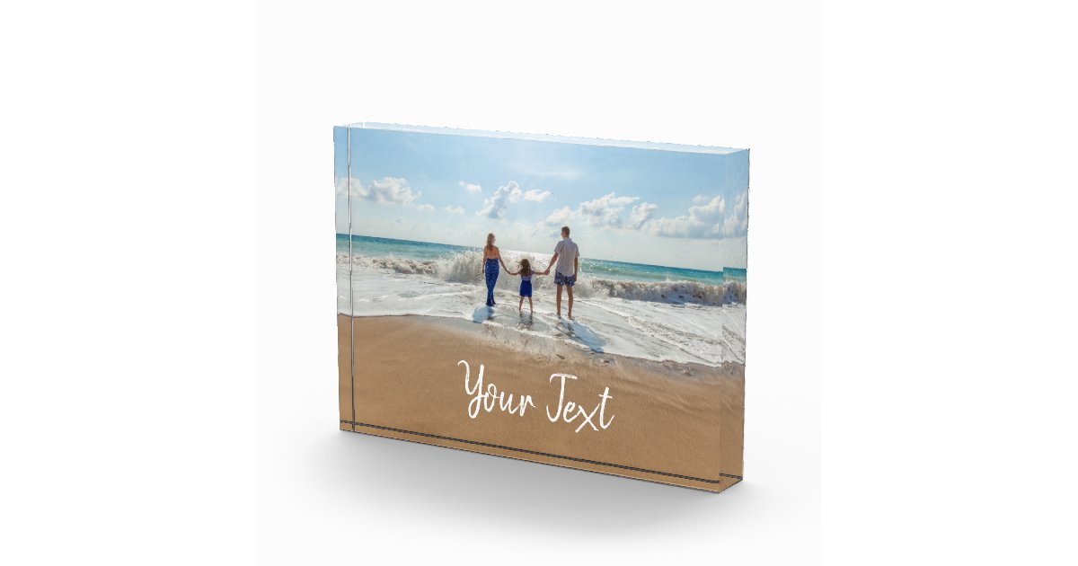 Personalized Photo & Custom Text Template | Zazzle