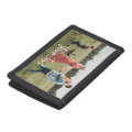 Personalized Photo & Custom Text Template Trifold Wallet | Zazzle