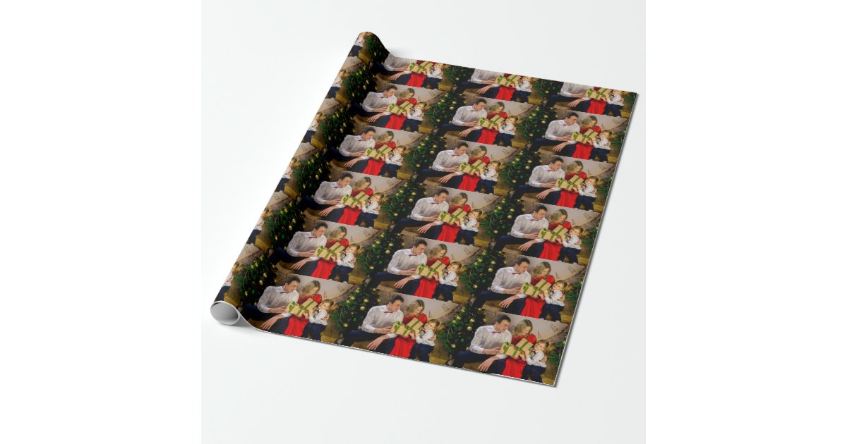 Personalized Photo Custom Wrapping Paper | Zazzle