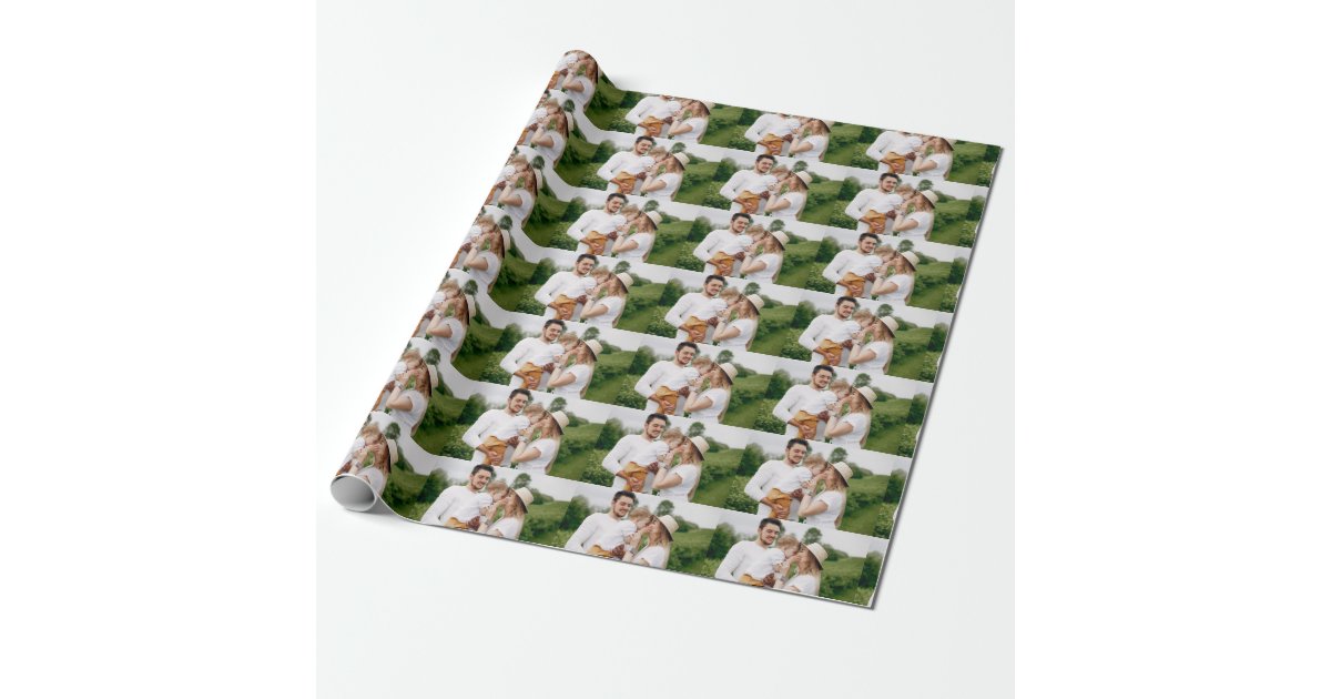 Personalized Photo Custom Wrapping Paper | Zazzle