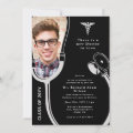 Personalized Photo Doctor Graduation Invitation | Zazzle