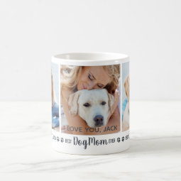 Personalized Photo Dog Mom Coffee Mug | Zazzle