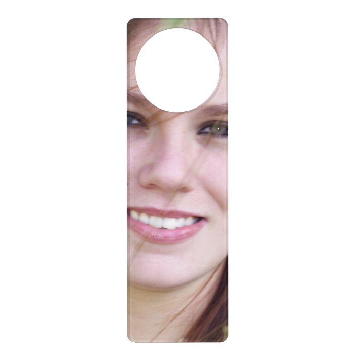 Personalized photo door hanger. Make your own! Door Hanger | Zazzle.com