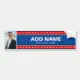 Personalized Photo Election Campaign Template Car Bumper Sticker | Zazzle