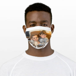 Personalized Photo Face Mask | Zazzle