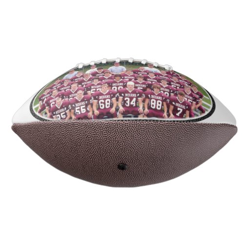 Personalized Photo Football for Football Coach | Zazzle