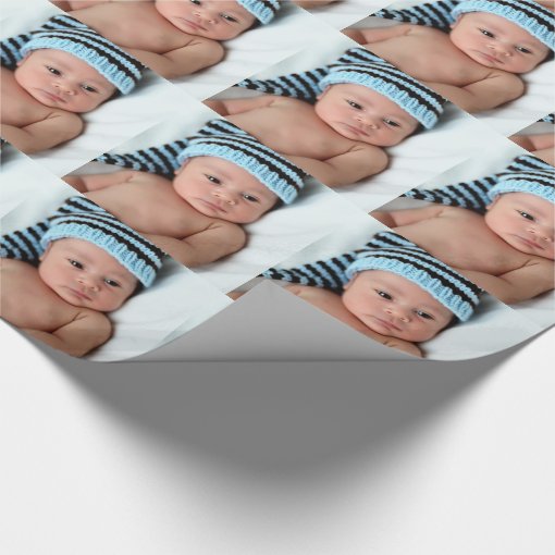 Personalized Photo Gift Wrap | Zazzle