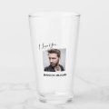 Personalized Photo I Love You Glass | Zazzle