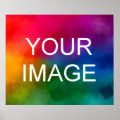 Personalized Photo Image Create Your Own Design Poster | Zazzle