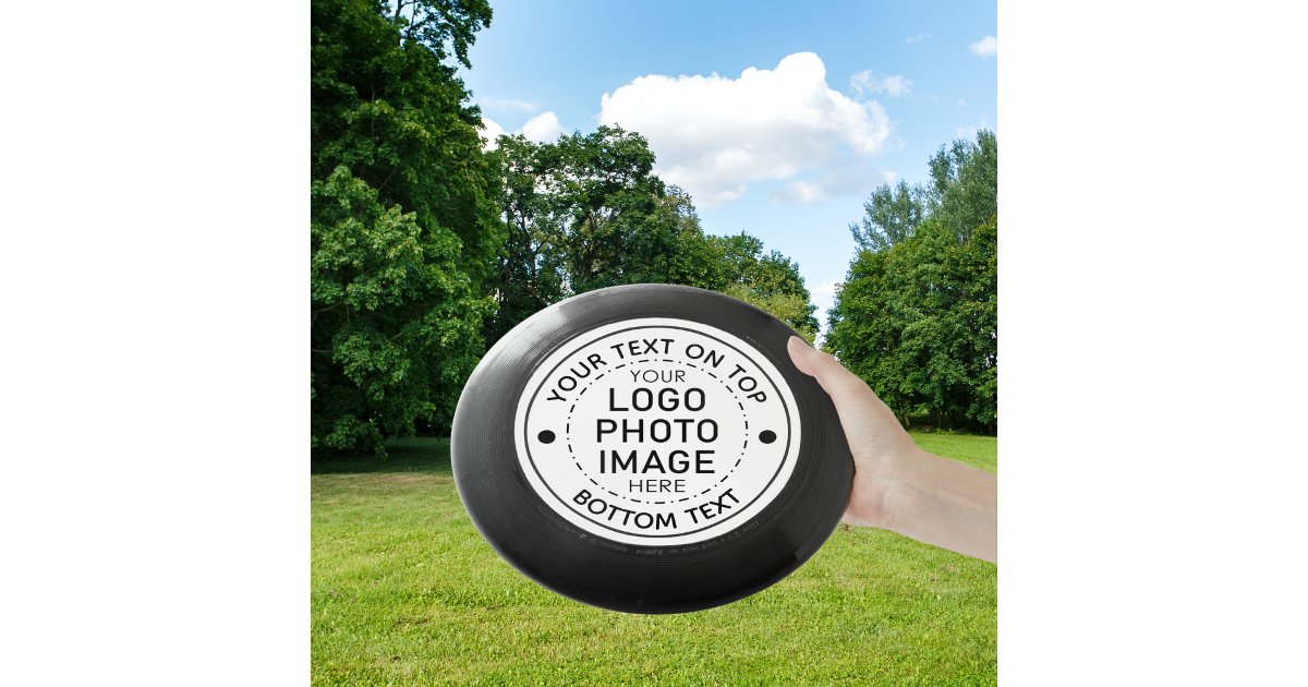 Personalized Photo Image Custom Text Color Wham-O Frisbee | Zazzle