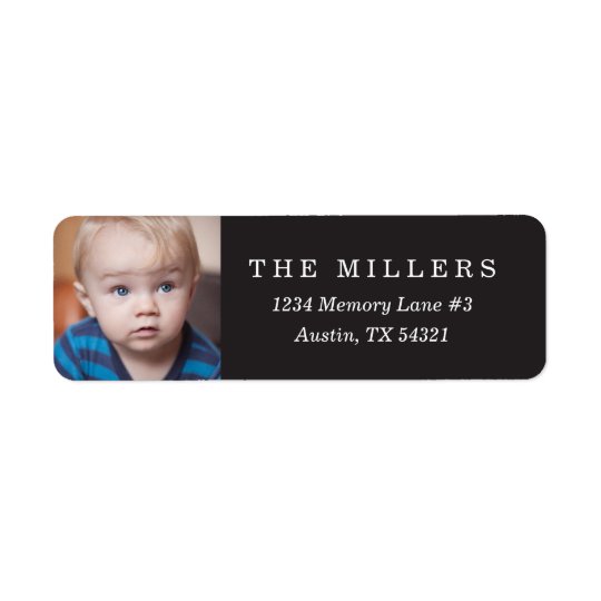 Personalized Photo Label | Zazzle.com